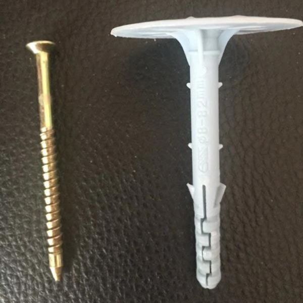 Quality PP Plastic Insulation Anchor Wall Plug Nylon Plug with ISO Standard and Ring for sale
