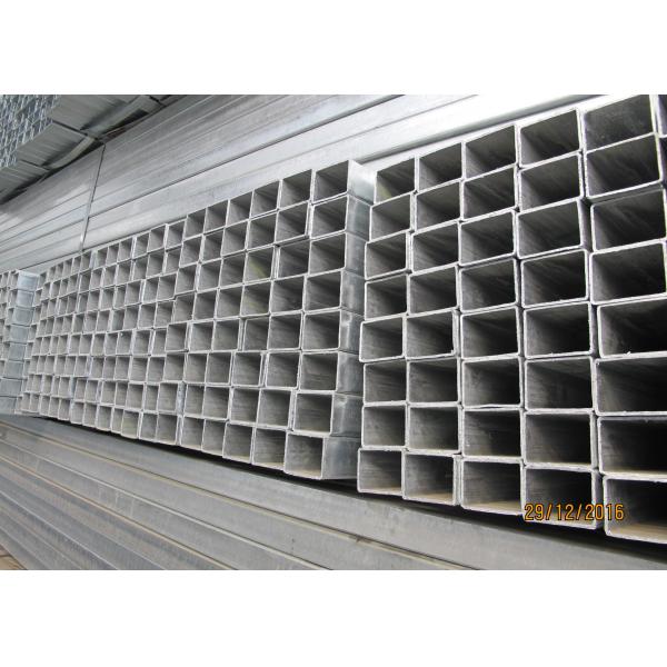 Quality High Strength Galvanized Steel Square Tubing , Galvanised Square Steel Posts for sale
