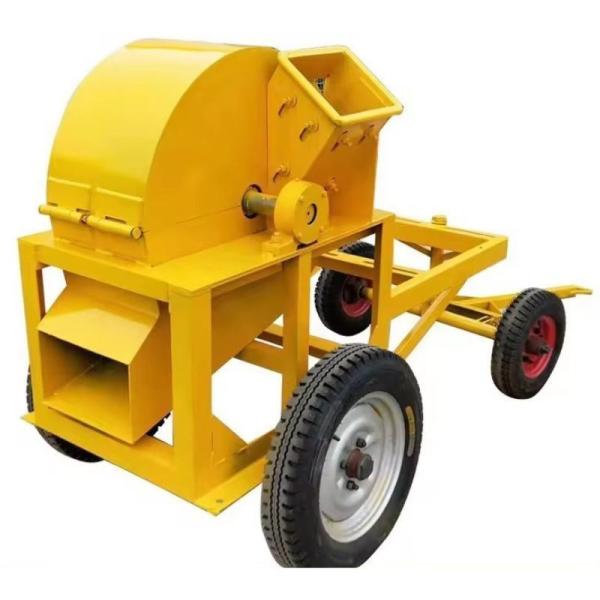 Quality 55KW Wood Crusher Tree Branches Wood Chipper Shredder Machine 1100.000kg Gross Weight for sale