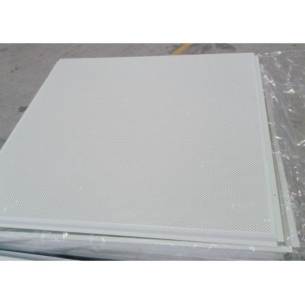 Quality Beveled Angle Lay In Acoustic Ceiling Tiles , Aluminium Commercial Ceiling for sale