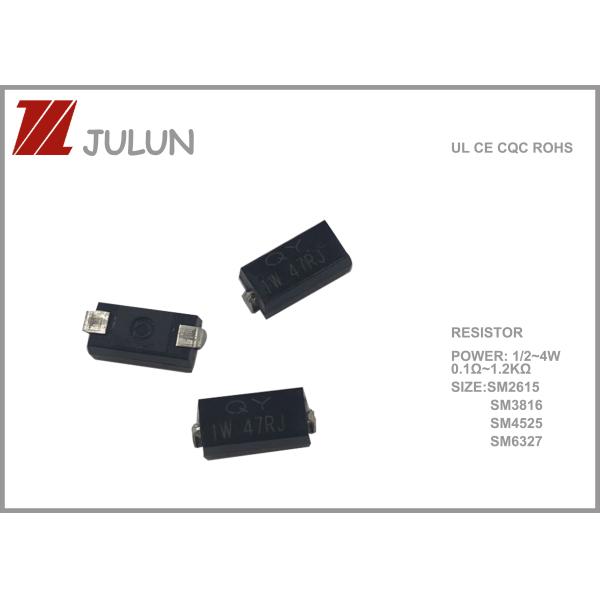 Quality 47R SM3816 1W Surface Mount Thermal Fuse Resistor for sale