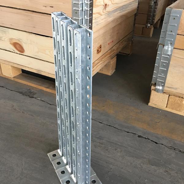 Quality 4 Inches Seismic Brace Bracket Adjustable Steel Wall Mount Quake Resistant Mount for sale