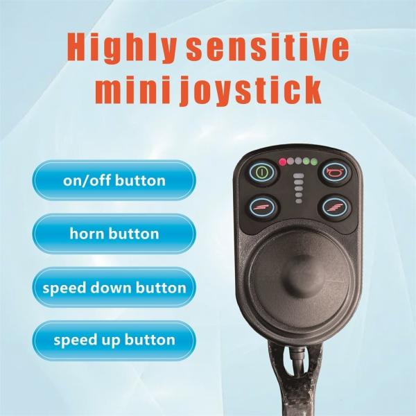 Quality Electromagnetic Braking Electric Wheelchair with Adjustable Height and Remote for sale