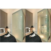 Quality Sound Insulation Dynamic Privacy Switchable Glass Flat Smart PDLC Glass Low E for sale