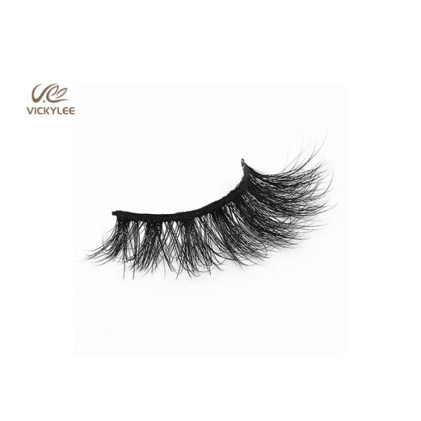Quality Reusable 10 Times Wispy 15MM 3D Volume Lashes for sale