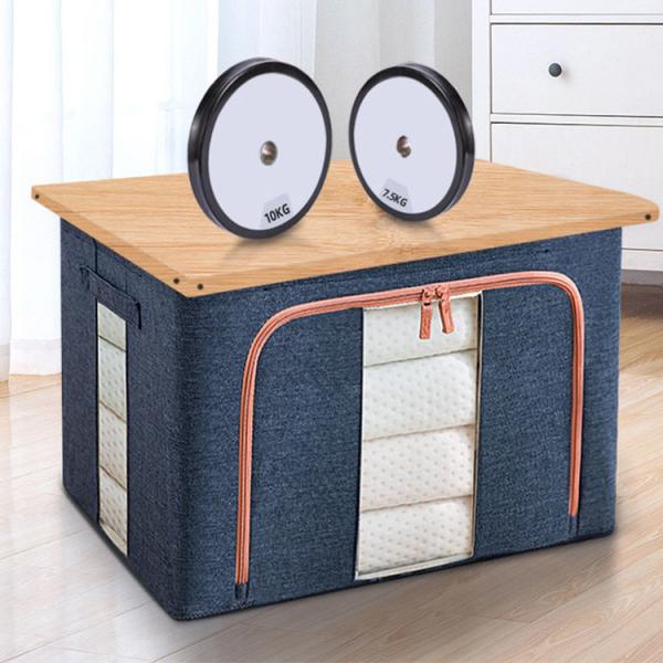 Quality Multifunction Fabric Household Storage Containers Breathable Collapsible ISO9001 for sale