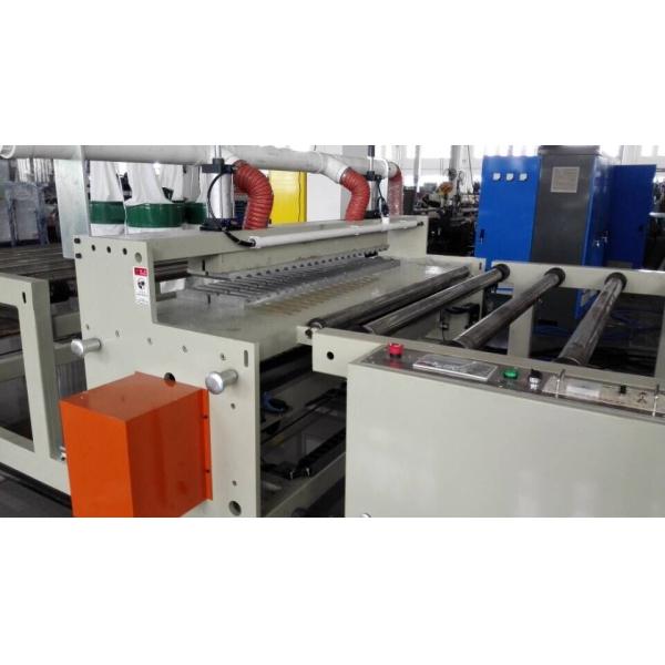 Quality 200kw Plastic Roof Tile Machine , Tile Production Line Twin Screw Plastic Extruder for sale