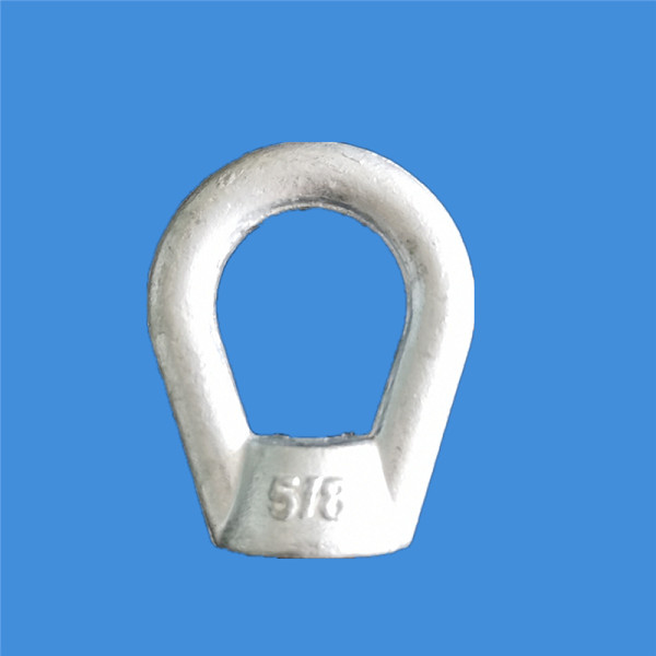 Quality Carbon steel Electric Power Fittings HDG Thimble Eye Nut for sale