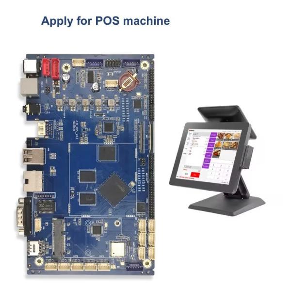 Quality RK3568 Chip POS Motherboard For Gigabit LAN OpenCL 2.0 / OpenGL ES 3.2 for sale
