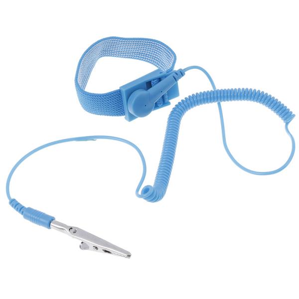 Quality ESD Discharge Wrist Strap Grounding Prevent Static Shock With Clip for sale