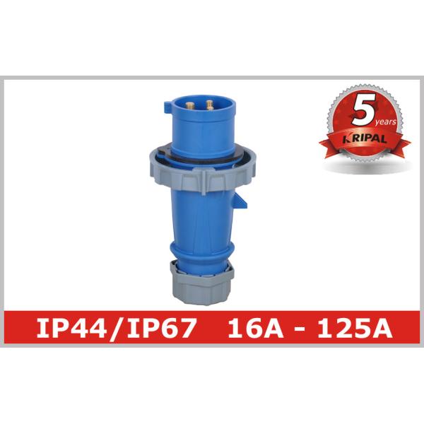 Quality Impact Resistance 230V Industrial Plugs 32 Amp 3 Phase Socket One phase for sale