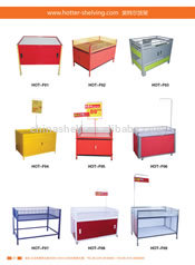 Supermarket shopping folding promotion table