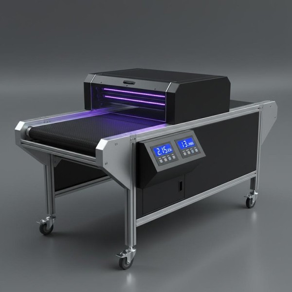 Quality 2.15KW 13m/Min Instant Black Led Uv Curing Conveyor Systems for sale