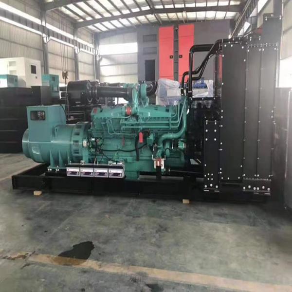Quality 600KVA Cummins Diesel Generator Set Green 6 Cylinder Diesel Engine Generator for sale