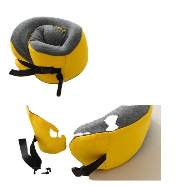 Quality Advanced Memory Foam Travel Airplane Rest Pillow Neck Support Pillow for Long for sale