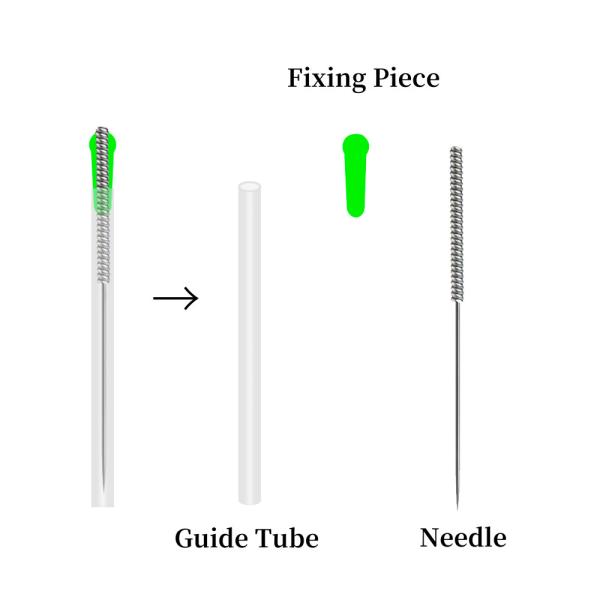 Quality Spring Handle Disposable Acupuncture Needles Dialysis Packaging for sale