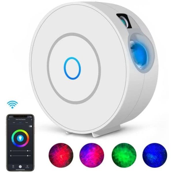 Quality 5W Wireless Smart Home Star Projector RGB Light Color With 16 Scenes for sale
