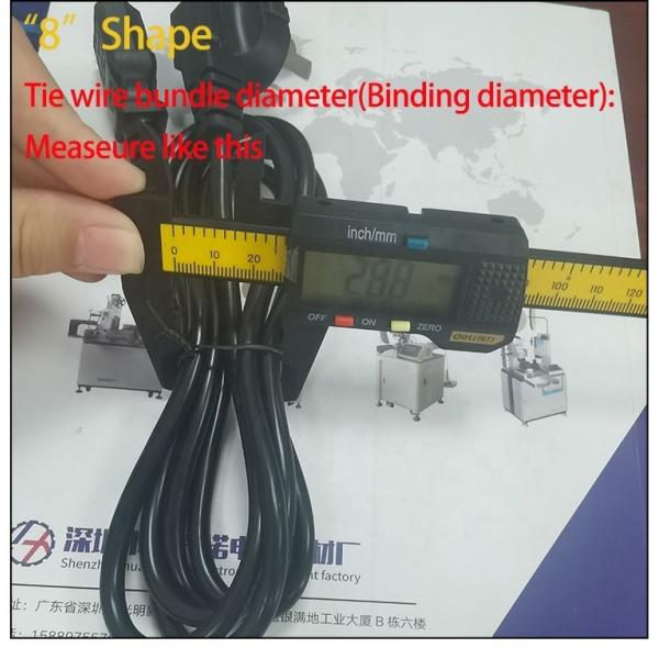 Quality Long Headphone Cable Full Automatic Winding Binding Machine with 50-200mm for sale