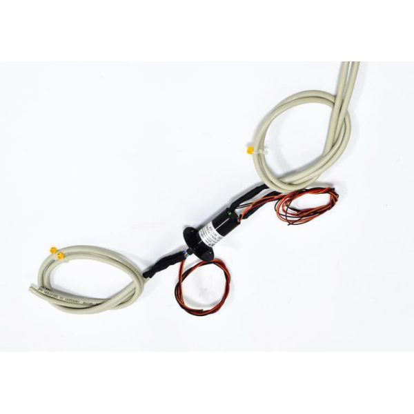 Quality CAT5E Lead Wire With Ethernet Small Size Slip Ring For Oceanographic Survey for sale