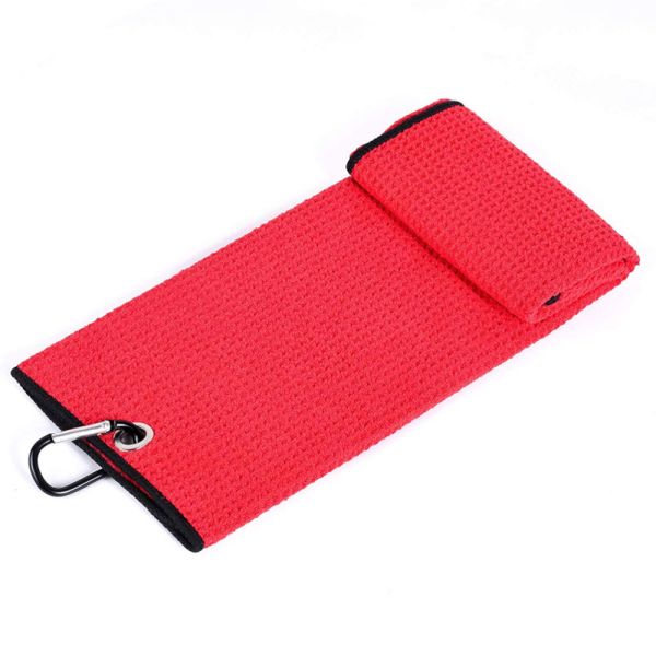 Quality Digital Print Sublimation beach Microfiber Waffle Golf Towel Custom Logo for sale