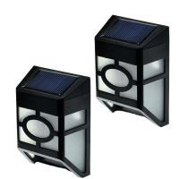 Quality Home Garden Fence Light Classic Decoration Green Inova Solar LED Wall Light with for sale