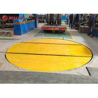 Quality Q235B Steel Train Station Move Locomotive Turntable for sale