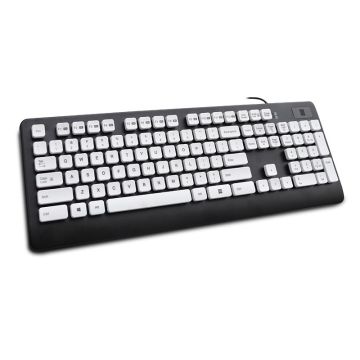 Quality USB Plastic Keyboard With Fingerprint Reader Function Keys Multimedia Keys And for sale