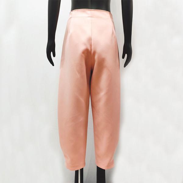 Quality Size 40 Polyester Satin Bonded Ladies Capri Pants for sale