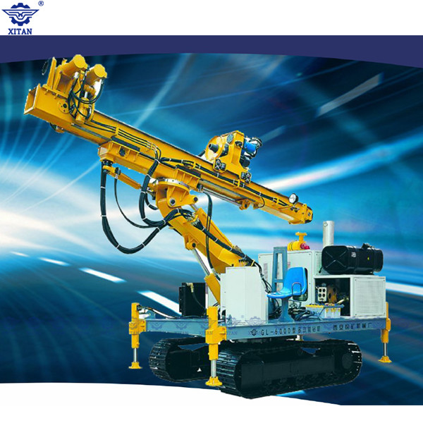 Quality Slope Deep Foundation Civil Construction Drilling Rig And Engineering 50-200m for sale