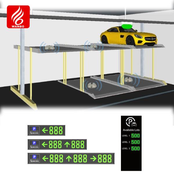 Quality Vertical Garage Parking Guidance System Solution IP65 Parking Guidance Solutions for sale