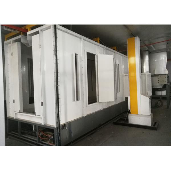 Quality Professional Steel Substrate Automatic Powder Coating Machine With 2 Reciprocato for sale