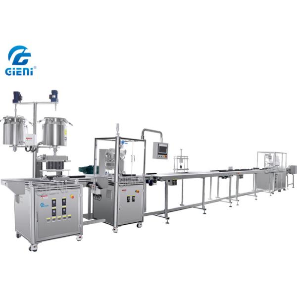Quality Automatic Mascara Filling Machine Linear Production Line With 12 Nozzles for sale