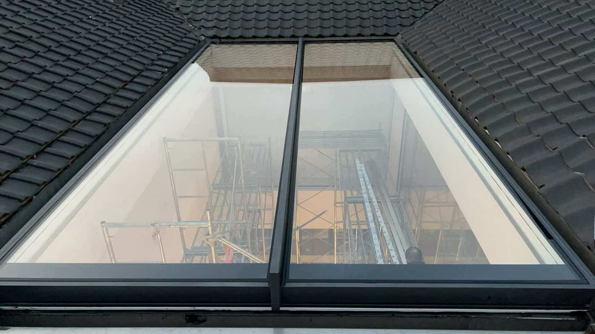 Quality LARGE-ANGLE BI-FOLD SKYLIGHT for sale
