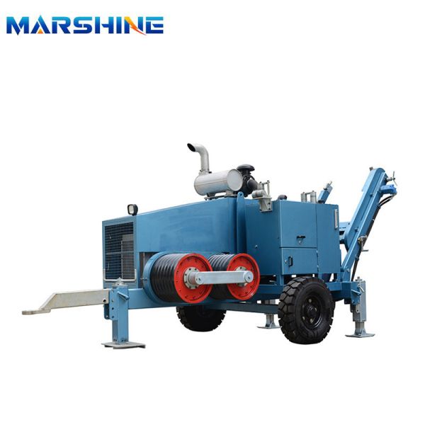 Quality Traction Hydraulic Cable Puller Conductor Stringing Machine for sale