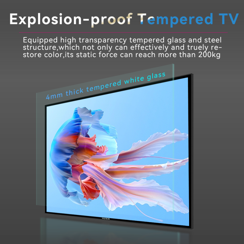 43 inch Anti-blue Light Eye Protection Multi-function Ultra-thin Shatterproof E-LED Flat Screen Monitors LED and LCD Smart TVs