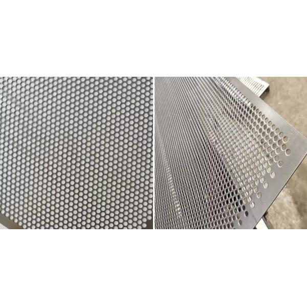 Quality Galvanized Round Hole Perforated Sheet For Varied Industrial Applications for sale
