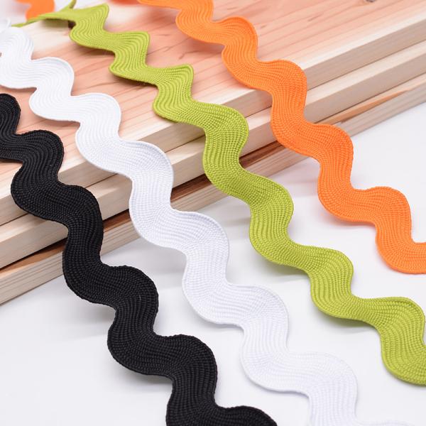 Quality Recycled Polyester 1/2" 3.8cm Rick Rack Trim for sale