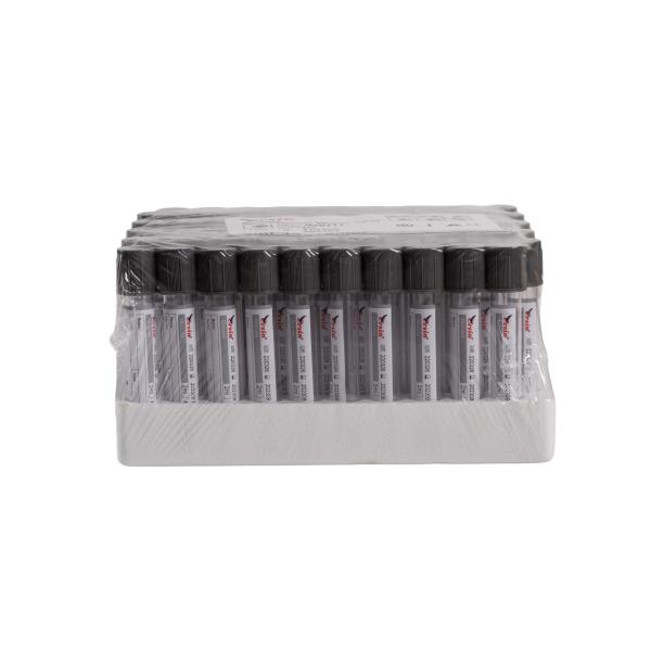 Quality Train Shipping 13*100mm Vacuum Blood Test Tube for Glucose Metabolism Inhibition and Sugar Degradation Prevention for sale