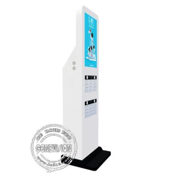 Quality Power Bank Touch Screen Monitor Kiosk Smart Phone LCD Charging Station Android for sale