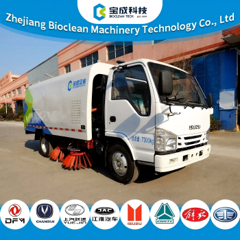 Quality 7.3ton Diesel Powered Street Sweeping Truck Road Cleaning Machine ZBJ5071TSLC for sale