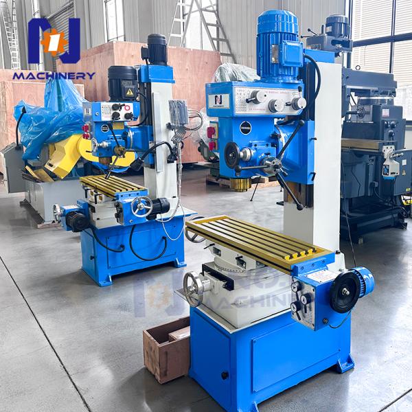 Quality ZX50C Drilling Milling Machine Manual Milling Machine X Axis Automatic Tool Feed for sale