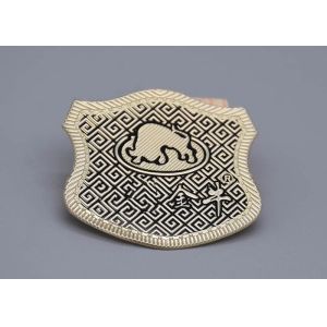 Quality TPU Custom Logo Embossed Labels , Embossed Iron On Garment Labels for sale