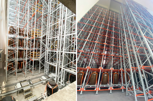 Radio Shuttle Cart And Carrier For Automatic Storage And Retrieval System ASRS  Warehouse Storage Racking