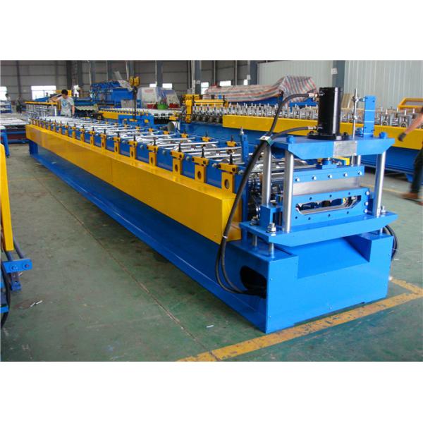 Quality High Effective Standing Seam Roll Forming Machine , Standing Seam Panel Machine Energy Saving for sale