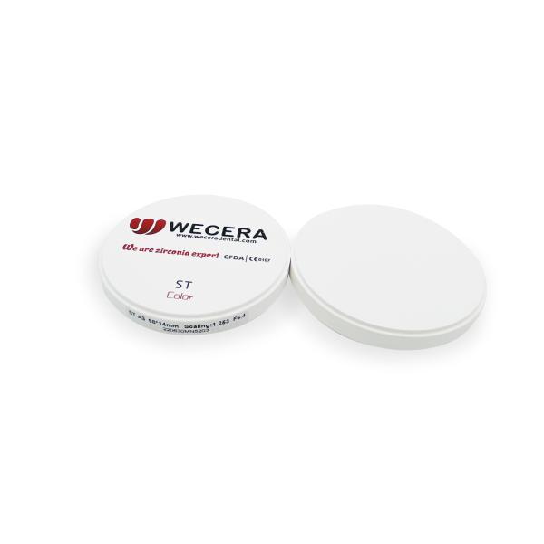 Quality High Translucent Dental Zirconia Blocks Pre Shaded Color Zirconia Disc for sale