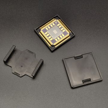 Quality ABS Single QFP Waffle Pack Tray 5.5mm Thickness High Quality for sale