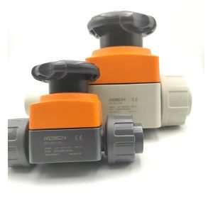 Quality Manual PVC Plastic Diaphragm Valves True Union Flange Connection for sale