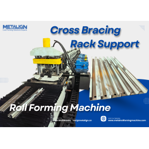 Quality High Efficiency Rack Roll Forming Machine with 18 Forming Stations and 5.5Kw for sale