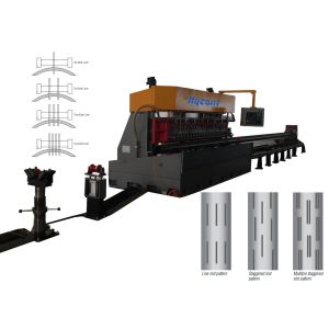 Quality High Production Rate Pipe Perforating Machine With CNC Indexing Systems for sale