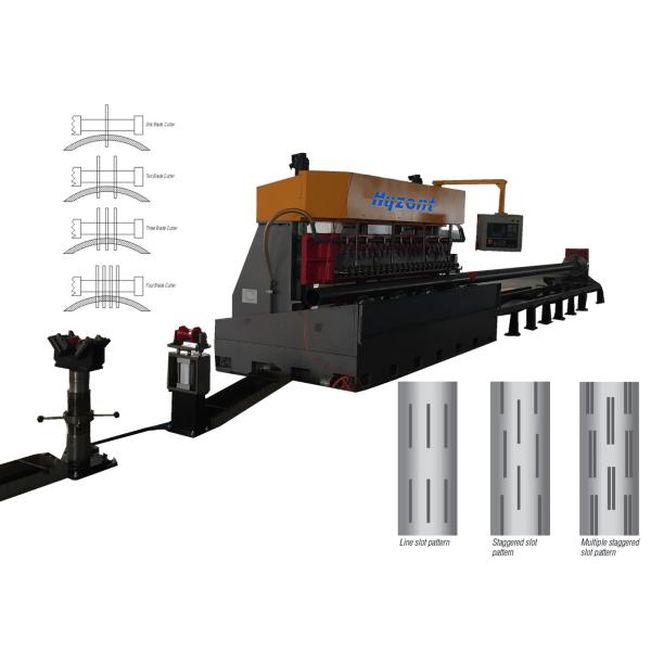 Quality High Production Rate Pipe Perforating Machine With CNC Indexing Systems for sale